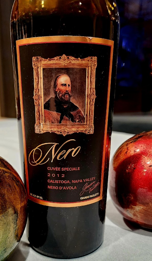 2012 Paoletti Estates Winery, Nero d’Avola « California Wines & Wineries